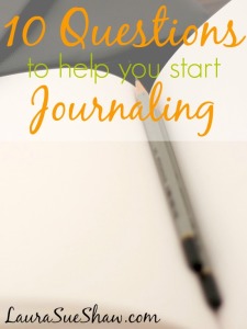 10 Questions to Help You Start Journaling - Practical Productivity with ...